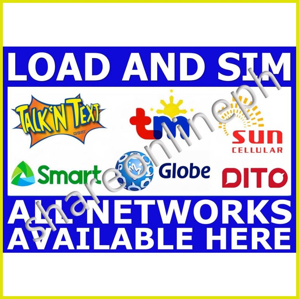 ☂ ☬ Laminated Signages Load Available Here Sticker Signage PVC Sign ...