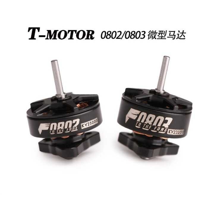 T-Motor 0802 25000KV / 0803 22000KV 1S Brushless Motor for RC FPV ...