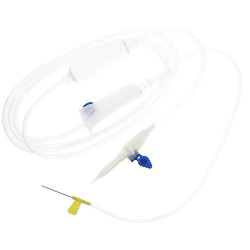 25 Pcs Disposable Infusion Set Iv Needles Gamit Ang Catheter Veterinary ...