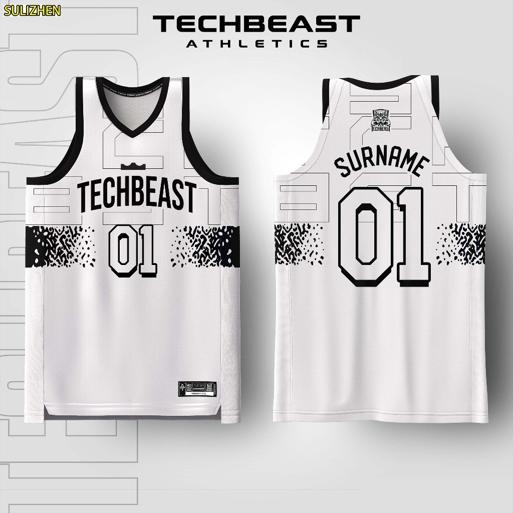 Supremo Full Sublimation Basketball Jersey Techbeast ( CUSTOM NAME ...