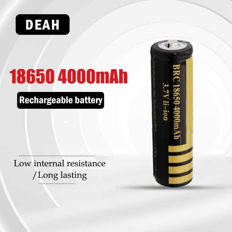 18650 Lithium Battery 3.7 Volt 4000Mah BRC 18650 Rechargeable Battery ...