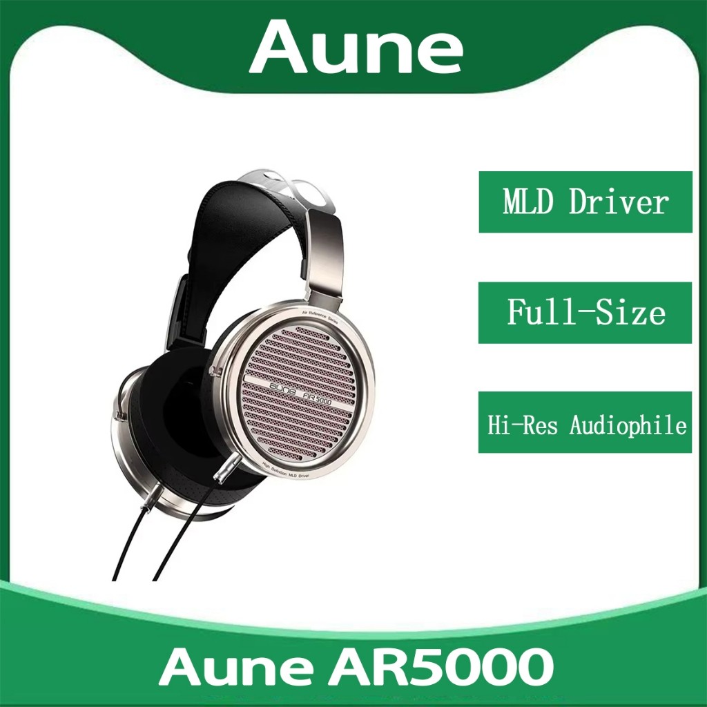 Original Aune AR5000 Full-Size Open-Back Headphones with MLD Driver Dynamic Driver HiFi ...