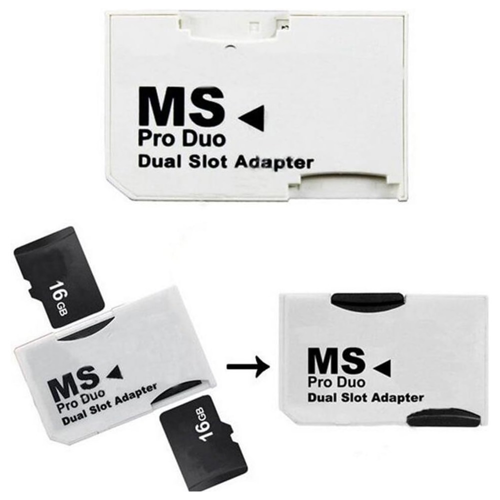 RUIPENGDA Memory Stick Pro Duo Card Reader For PSP 1000 For PSP 2000 ...