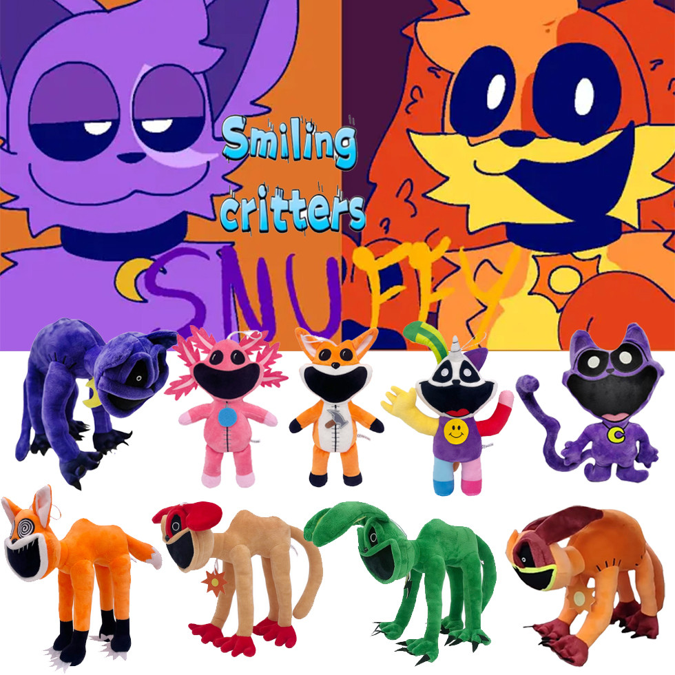 Smiling Critters Plush Toy Cat Nap Dogday Catnat Doll Soft Toy Stuffed ...