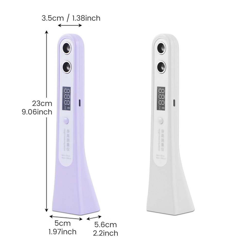 Portable Measuring Device Adults Kids Digital Ultrasonic Height ...