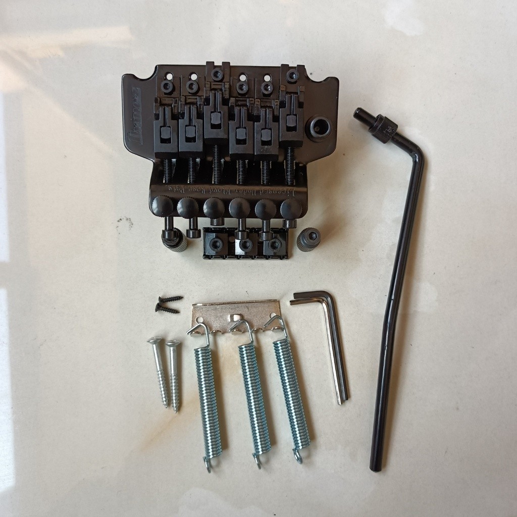 NEW Floyd Rose Tremolo Bridge Double Locking System Bridge for Ibanez ...