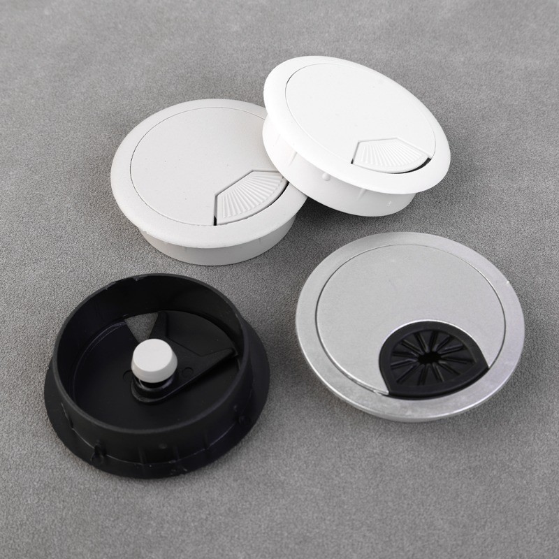 [ Featured ] Computer Cable Threading Box - Desk Table Plastic Cable ...