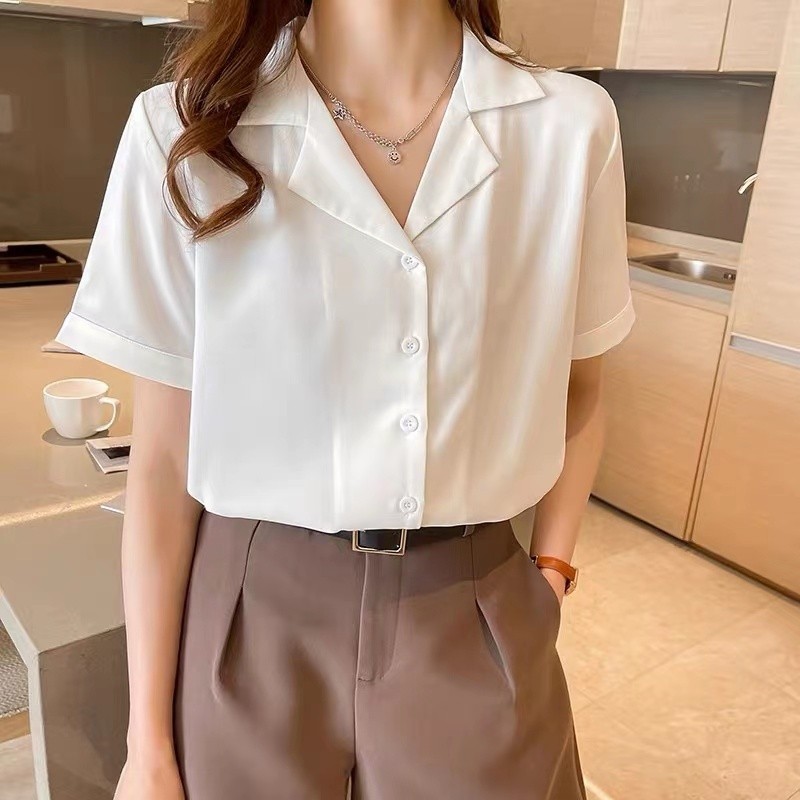 {shipped From Manila Cod} Summer Korean Style Blouse For Women Girls