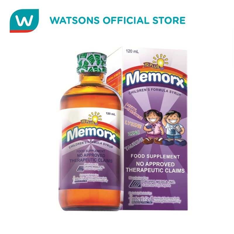 S09 MEMORX Syrup 120 mL | Shopee Philippines