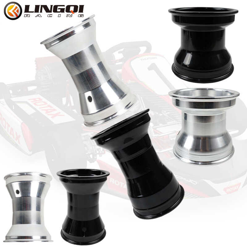 LINGQI RACING 3 Holes Wheels Rims Tires Wheel Hub Ring Kart Steel Rim ...