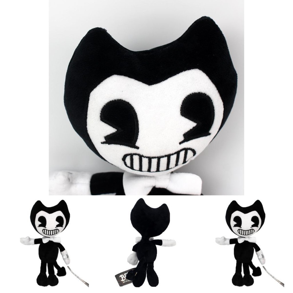And The Bendy Ink Machine Plush Doll Figure Toy Black White Alice Toy T Boris Shopee
