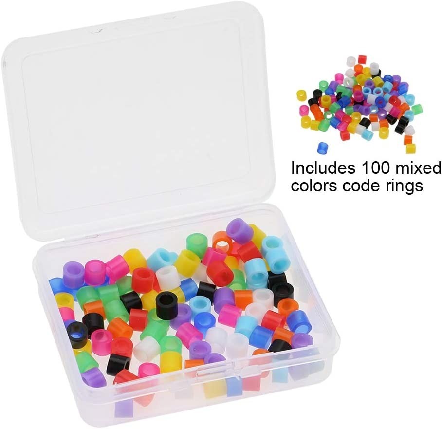 100Pcs/box Dental Color Code Rings Autoclavable Universal Silicone ...