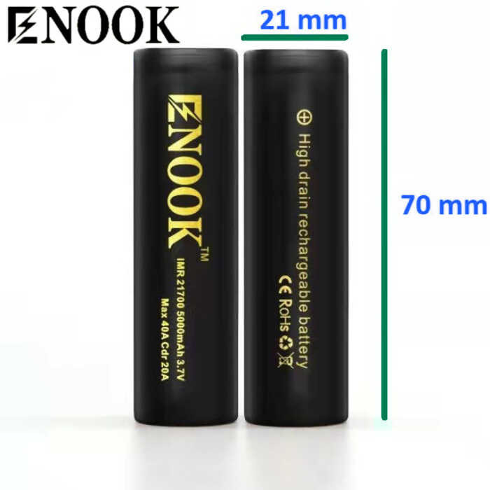 Enook 21700 5000Mah 40A Rechargeable 3.7V Battery (Handa Na Stock ...