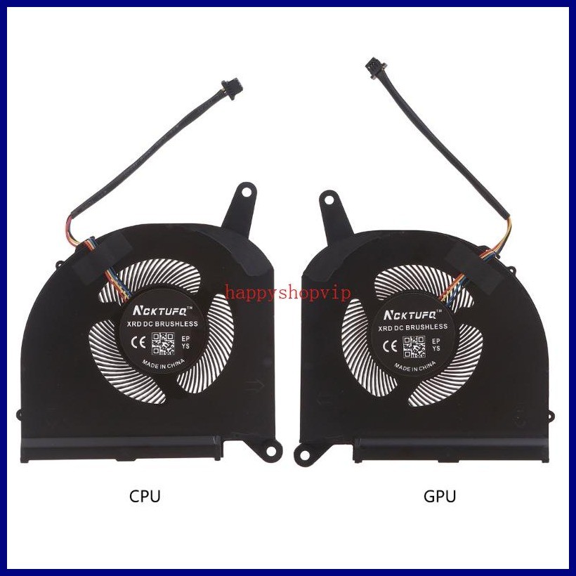 HSV Brand-New CPU GPU Fans for AERO 15 OLED 17 RX7G RP77 RP75W VGA Fan ...