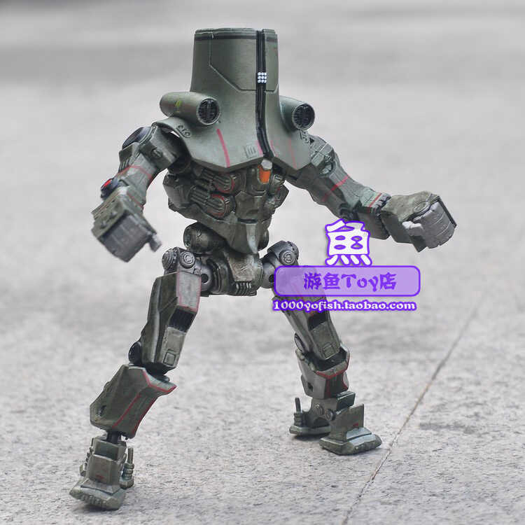 Pacific NECA Rim Mech 7-inch Russian Mech Cherno Alpha Robot Doll Toy ...