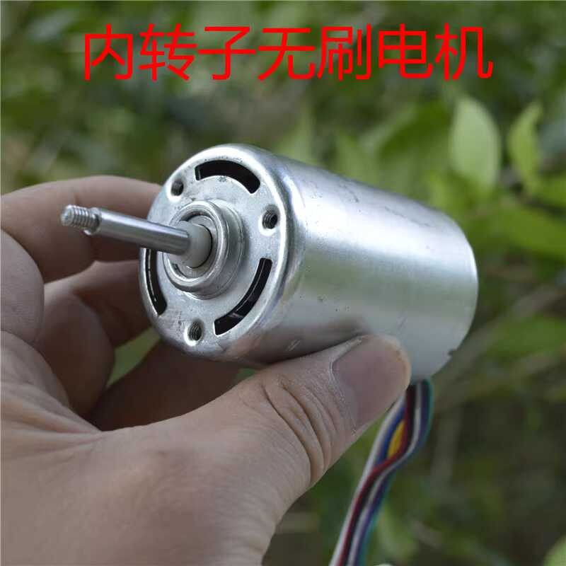 Three phase internal rotor brushless DIY power generation experiment ...