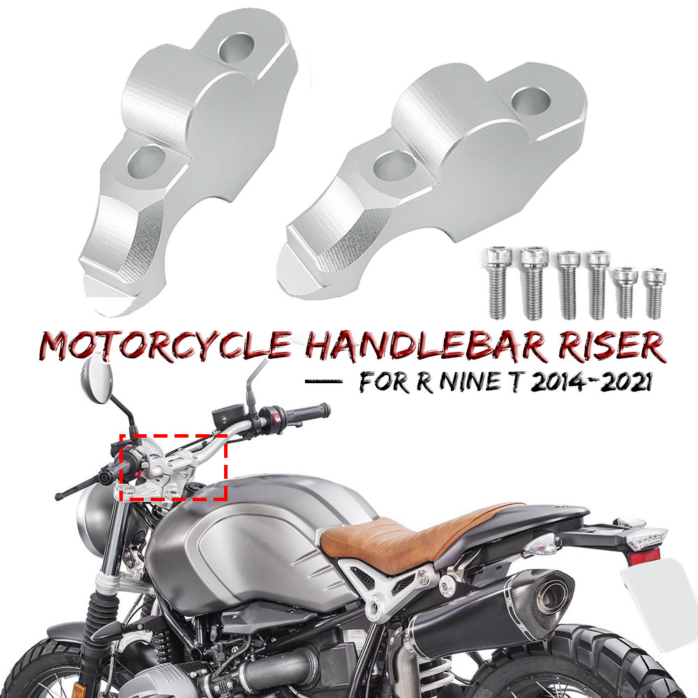R Nine T Scrambler 28mm Handlebar Riser For BMW RNINET R9T Pure Racer ...