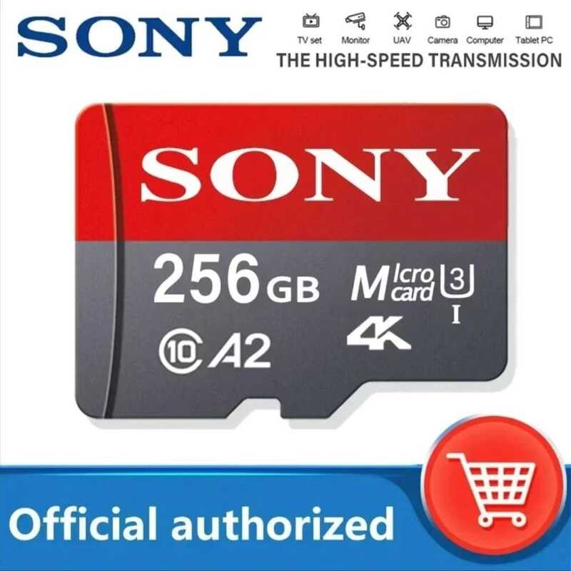 1Tb Sony High Speed Memory 128Gb 4K Micro 256Gb Mini SD Cards 64Gb ...