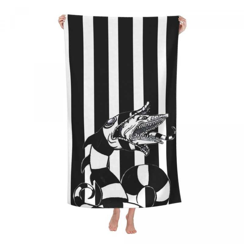 Horror Beetlejuice Sandworm Bath Beach Towel Microfiber Film Halloween ...