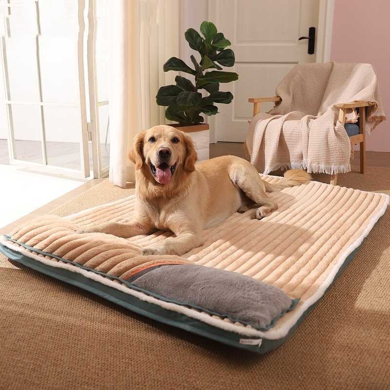 Dog Bed Padded Cushion Para Sa Maliit Na Malaking Aso Sleeping Beds And ...