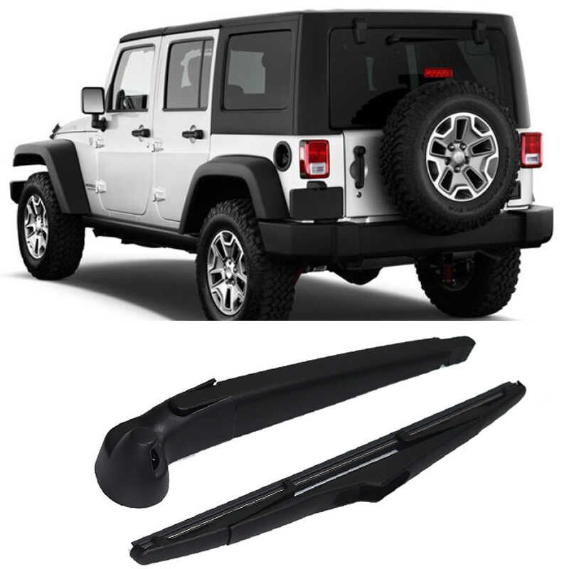 WD 13" Car Rear Wiper Blade Blades Back Window Wipers Arm Para Sa JEEP ...