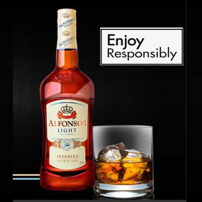 Alfonso Light Brandy 1L | Shopee Philippines