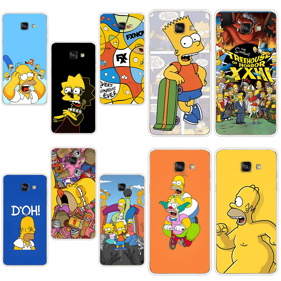 13X-The Simpsons For Samsung Galaxy a3 2016/a5 2016/a7 2016/a9 2016/a9 ...