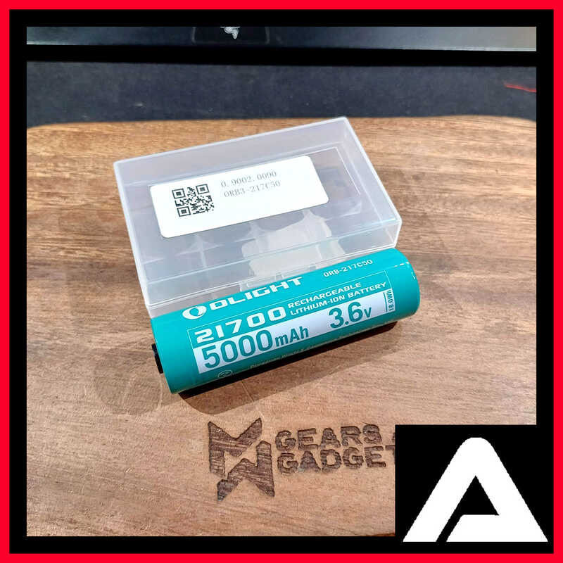 Olight Rechargeable 21700 Custom Battery - Baton 3 PRO MAX / Warrior 3S ...