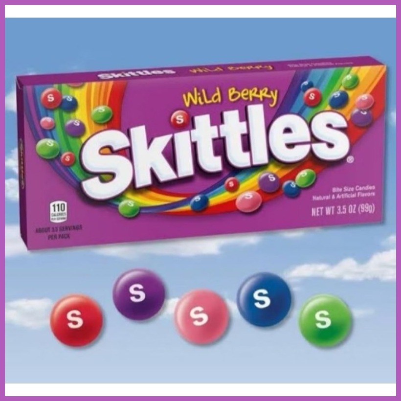 Skittles Wild Berry Bite Size Candies 3.5oz 99g | Shopee Philippines