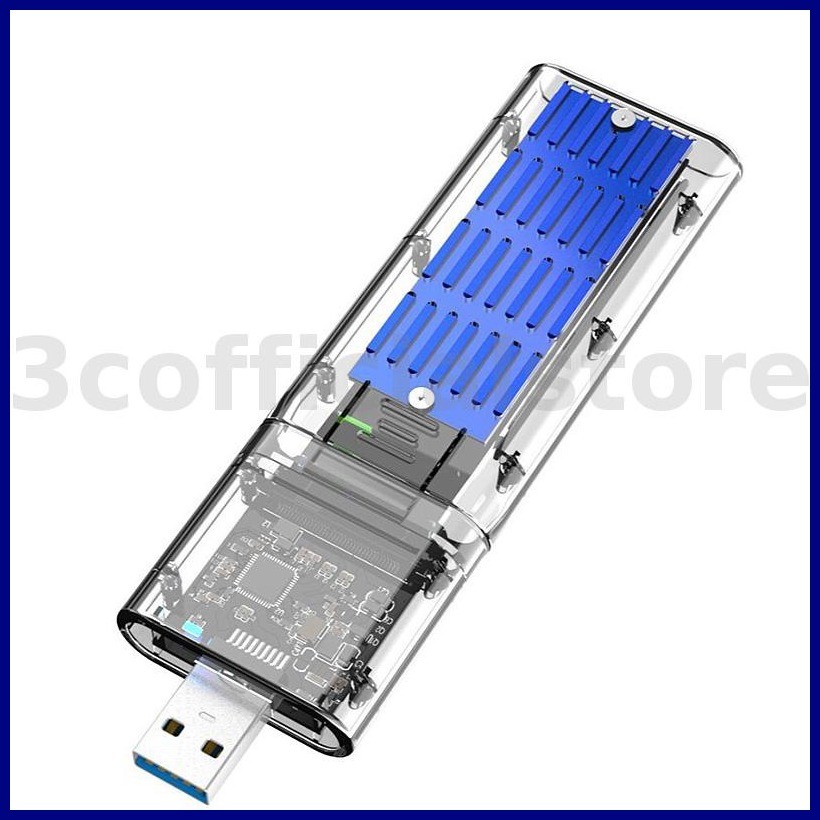 MAIWO SSD Disk Box M2 to USB 3.0 SSD Adapter with Back Shell M2 SSD ...
