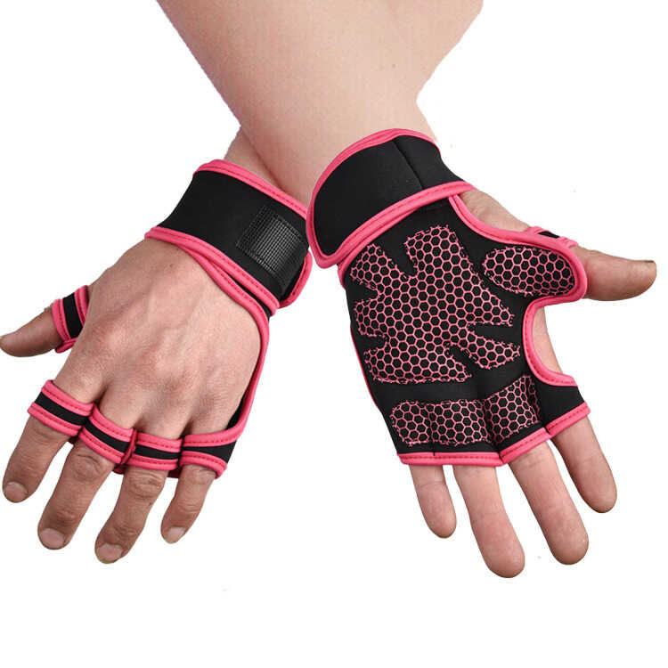 Men's and women's fitness gloves, summer dumbbell weightlifting long ...