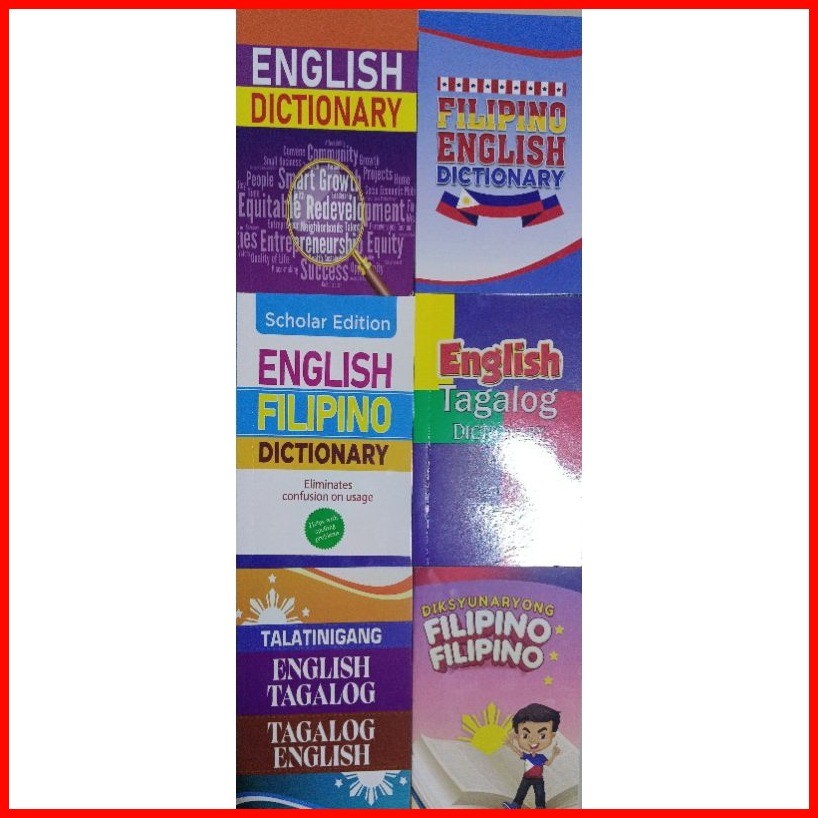 ∇ ஐ Dictionary Medium Size , English, English Tagalog , English ...