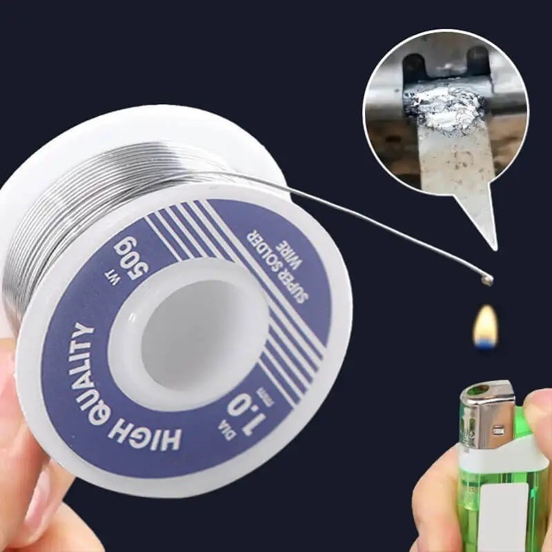Welding Flux Iron Wire - Multipurpose Fine Solder Wire - Low ...