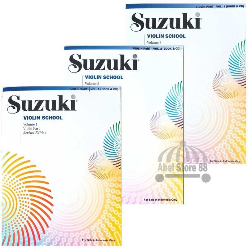§≌ Suzuki Violin School Volume 1 / Volume 2 / Volume 3 Violin Part + Cd ...
