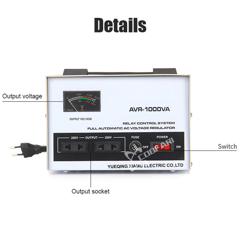 AC Servo Motor Automatic Voltage Regulator AVR for Refrigerator , Smart ...