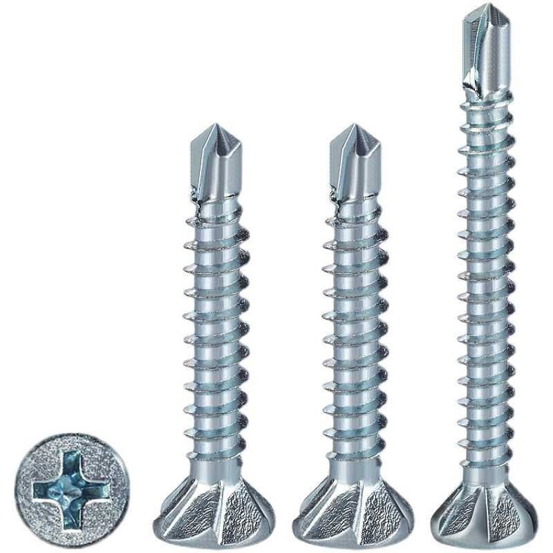 Galvanized cross dovetail calcium silicate blade cement board screw ...