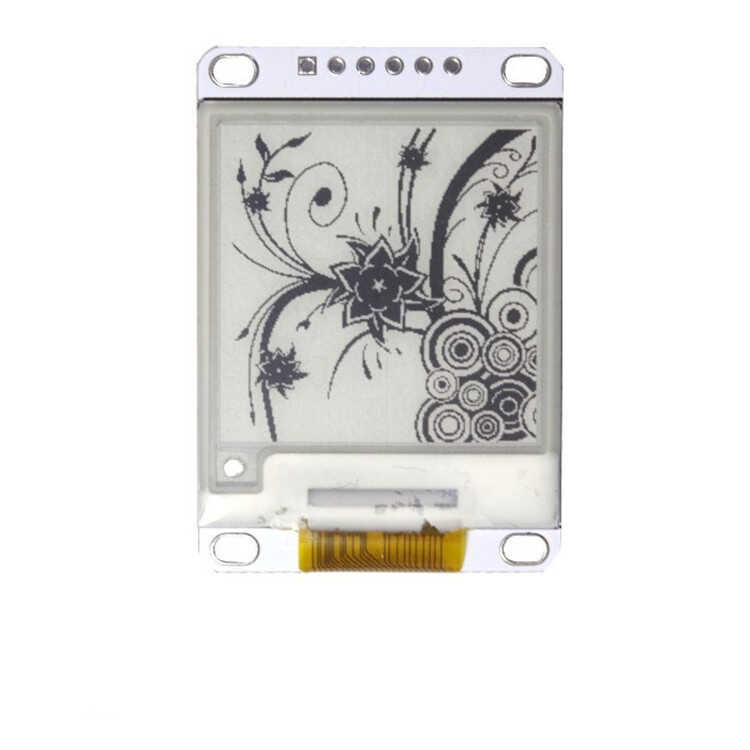 1.54-inch black and white electronic ink screen SPI shelf label Epaper ...