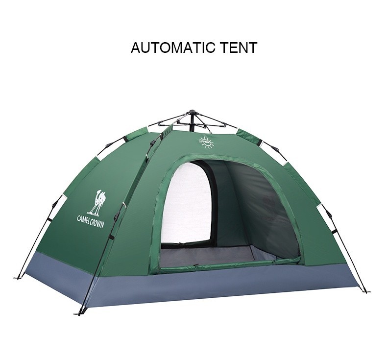 CAMEL CROWN 2-3 People Rain and Sun Protection Automatic Tent Outdoor ...
