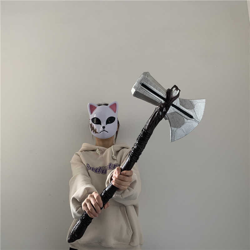 1:1 Stormbreaker Thor mer Axe Cosplay Ghost Axe Prop Weapon Role ...