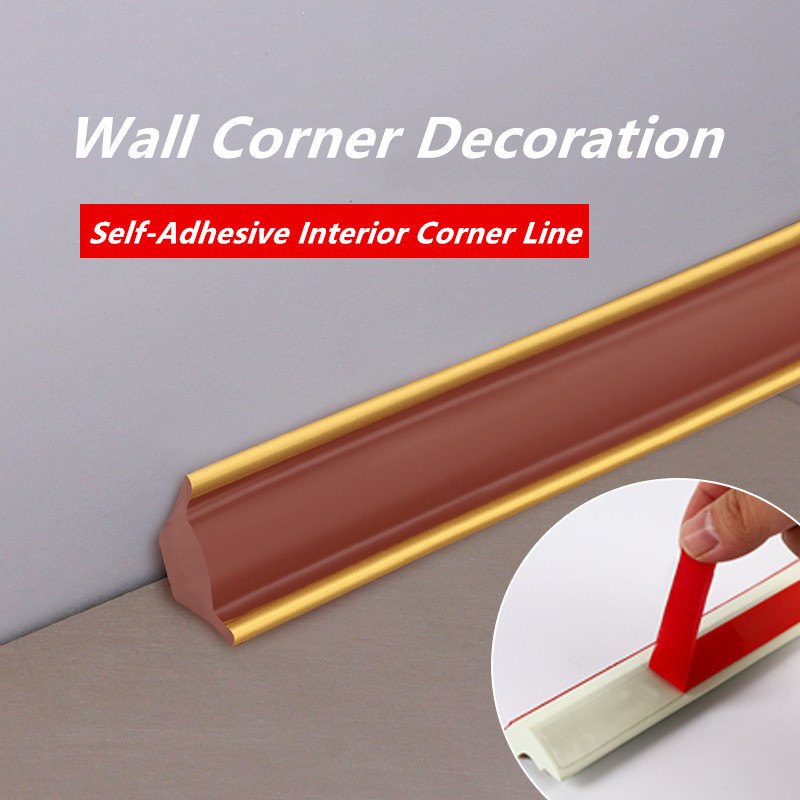 Home Decoration PVC Wall Interior Soft Line Gap Decorative Strip Self ...