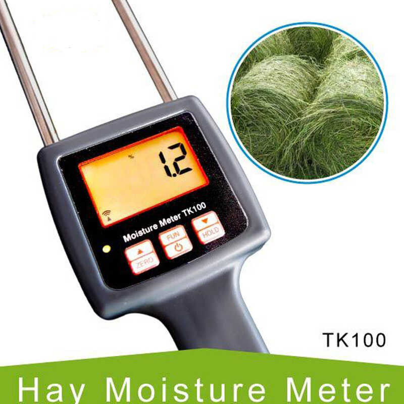 Tk100 Portable Hay Moisture Meter For Cereal Straw, Bran, Forage ...