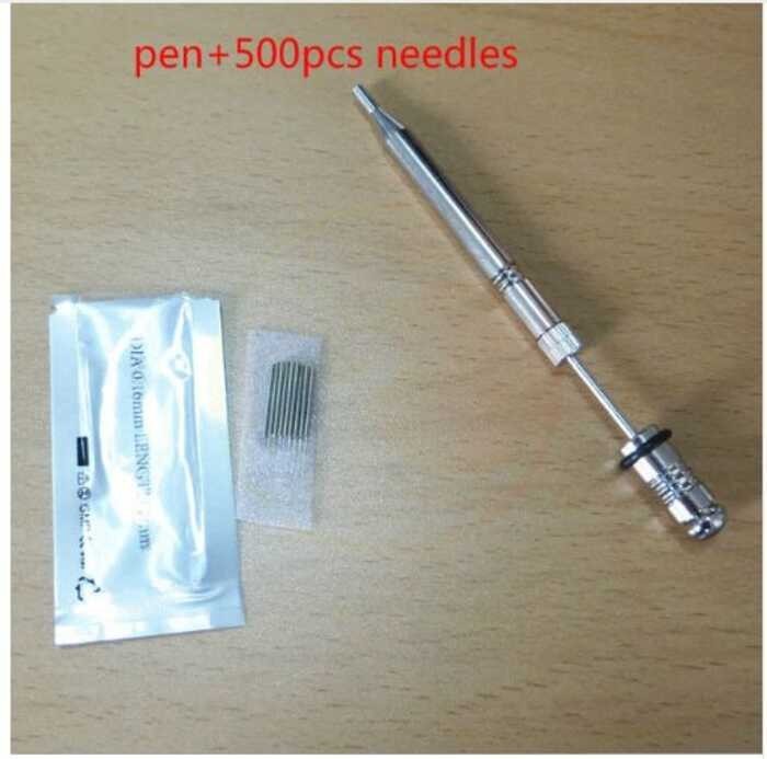 Hand Acupuncture Needles Injector Acupuncture Needle Locator +500Needle ...