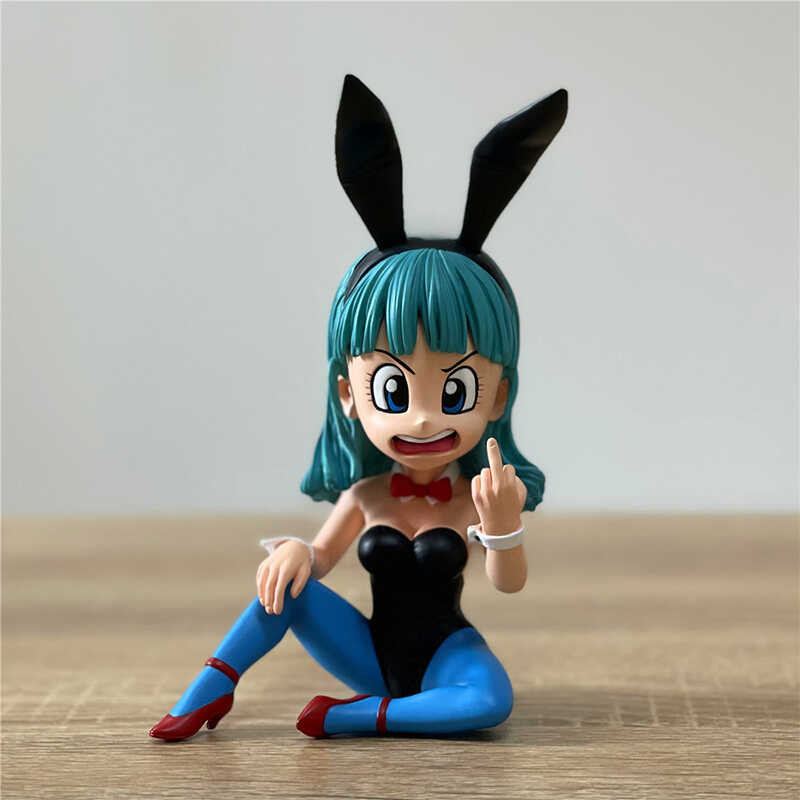 Dragon Ball Middle Finger Series Bulma Bulma Figure Anime Model Gift ...