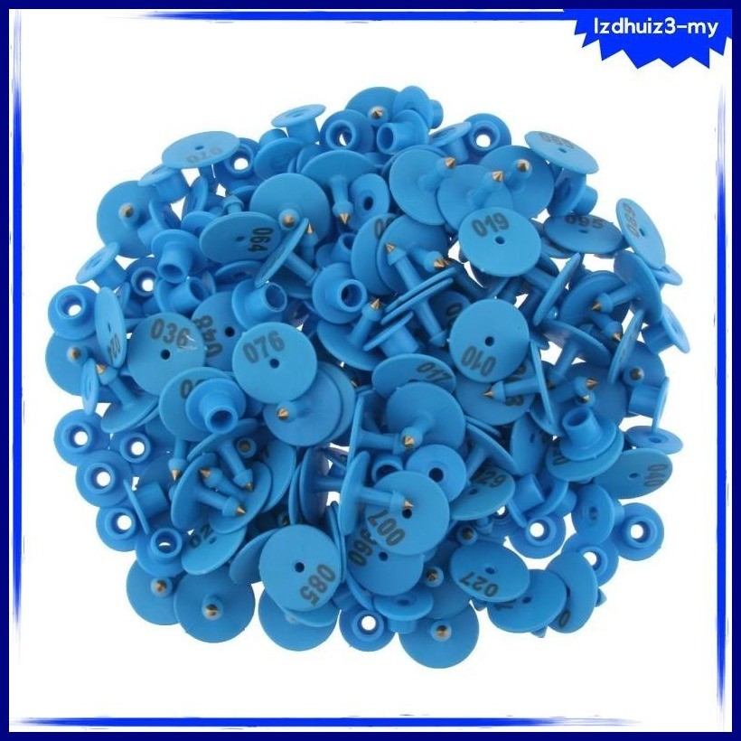 [YYDS] 100PCS Numbered Livestock Ear Tag For Pig Cow Cattle Goat Sheep ...