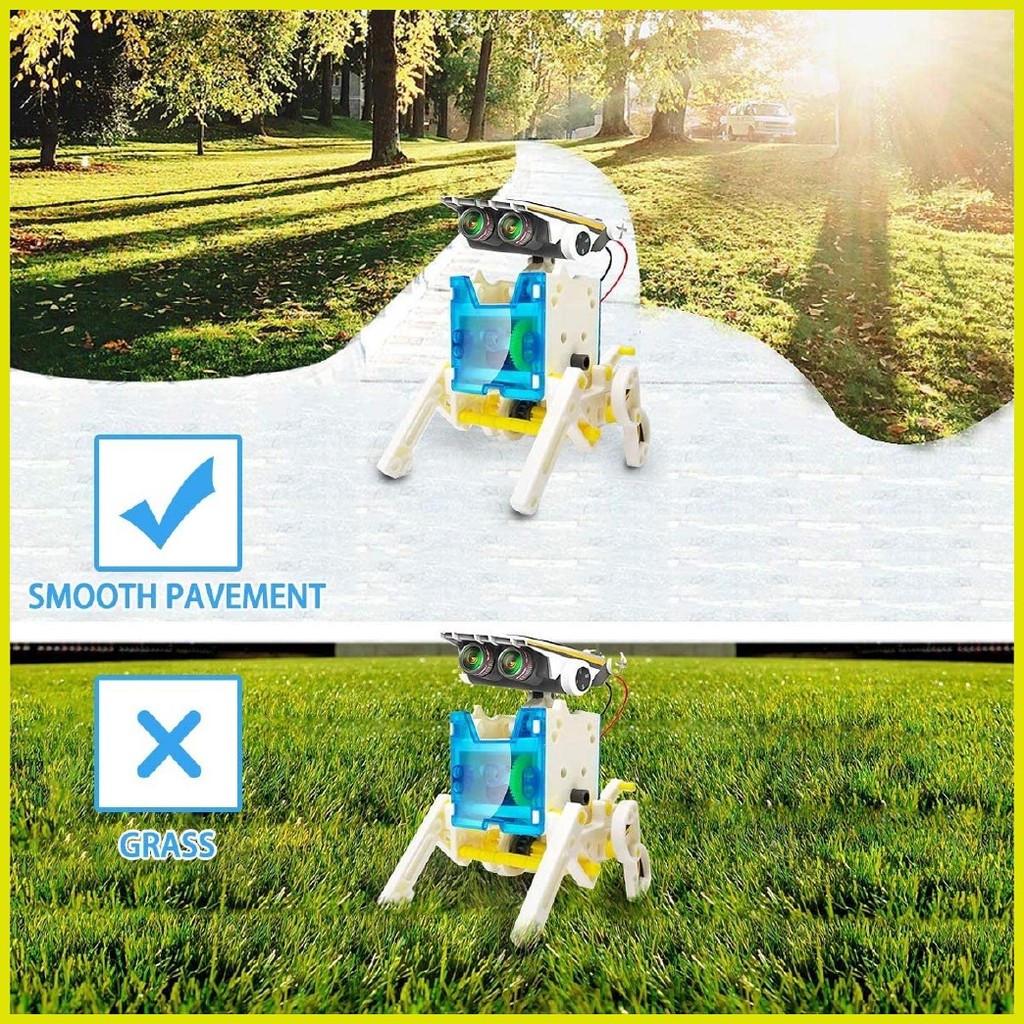 13-in-1 DIY Robot Kit Solar Robot Creation Toy, DIY Robotics Kit Solar ...