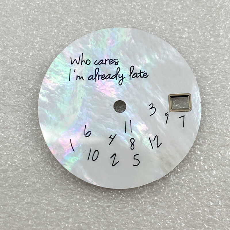 al Shell Dial Log English Number Modified Dial Literal 28.5Mm Suitable ...