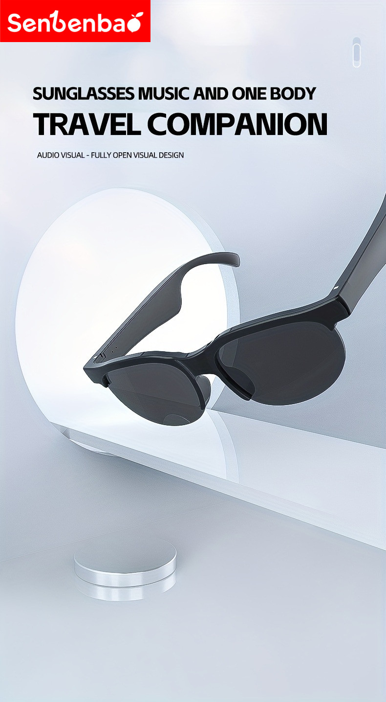 Senbenbao G88 Smart Glasses(3 Freebie:Eyeglass case+fingersleeve ...