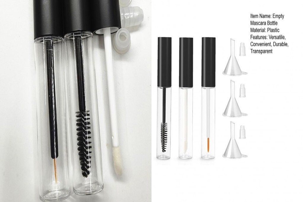 Empty Mascara Tube Easy-to-use Mascara Bottle 10ml Refillable Mascara ...
