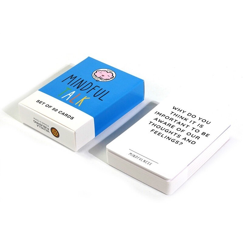 MINDFULNESS GAME FOR KIDS: MINDFUL TALK CARDS | Shopee Philippines