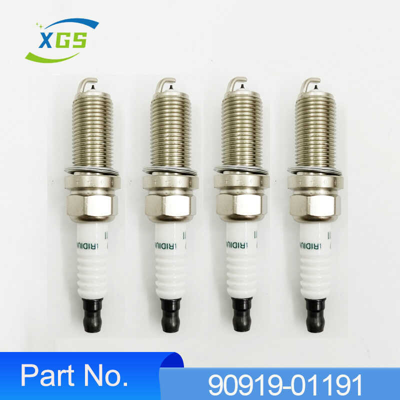 4Pcs 90919-01191 Sk20hr11 Iridium Spark Plug Para Sa Toyota - Lexus ...